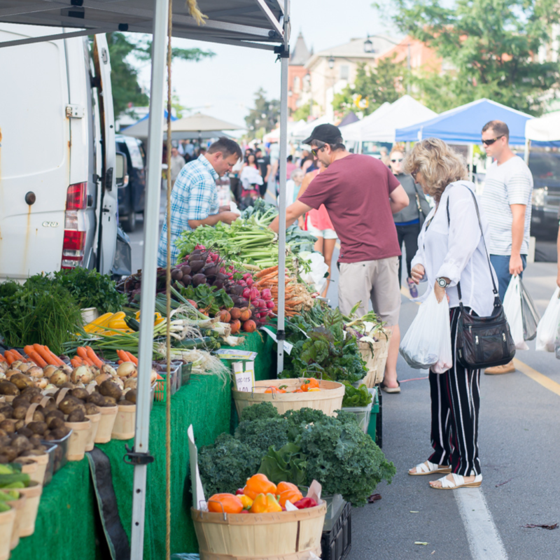 The Milton Farmers' Market Returns to Main Street Downtown Milton ...